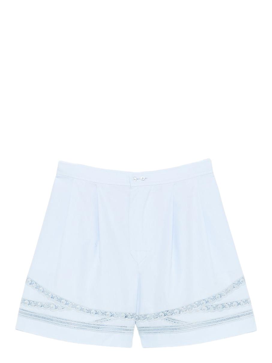 BALMAIN Wrap-Design Cotton Blouse